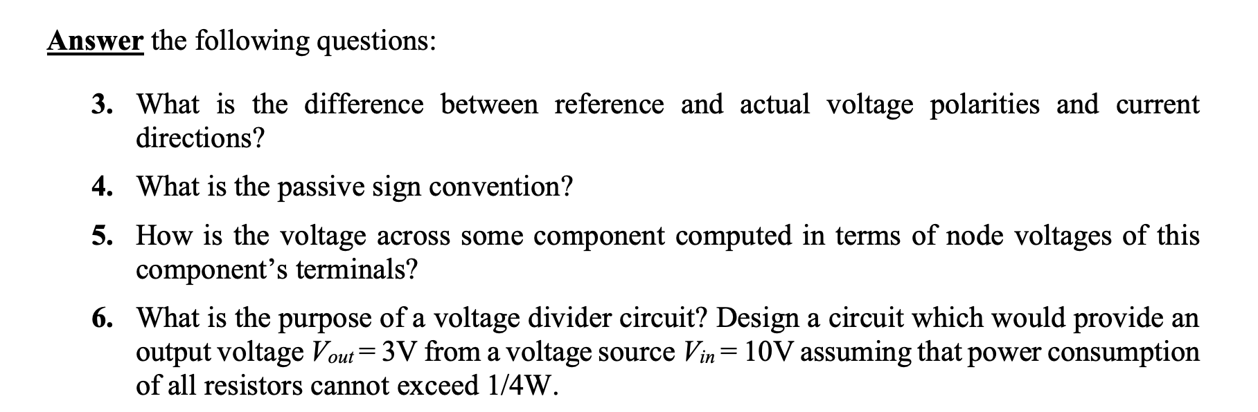 Solved Answer the following questions: 3. What is the | Chegg.com