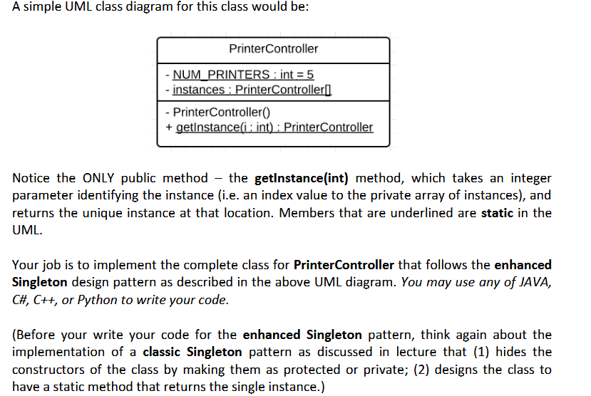 Solved 5. (10 pts] A common variation of the Singleton | Chegg.com