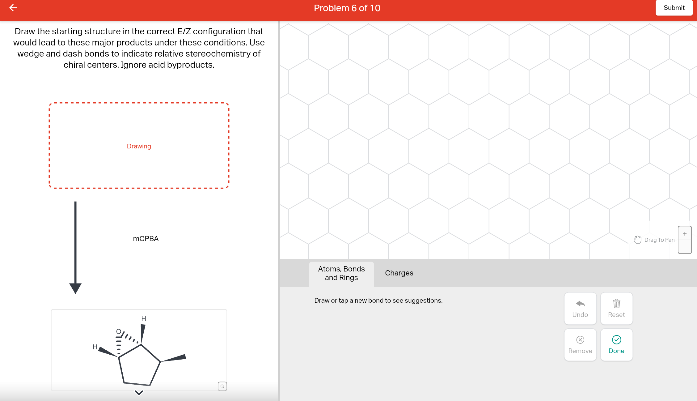 Solved Draw the starting structure in the correct E/Z | Chegg.com