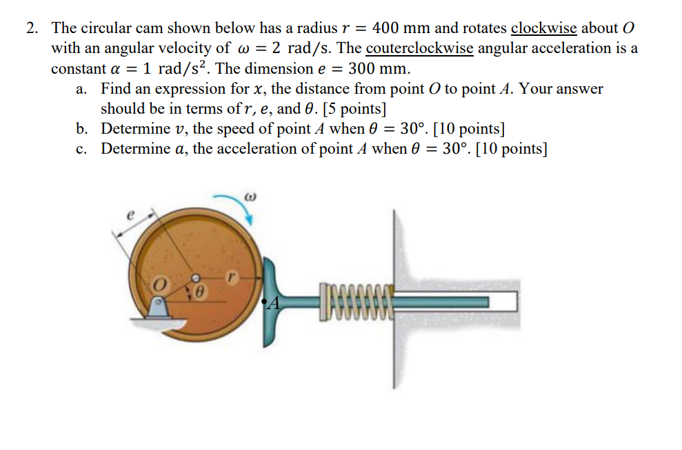 Solved Please help with the following Engineering Dynamics | Chegg.com