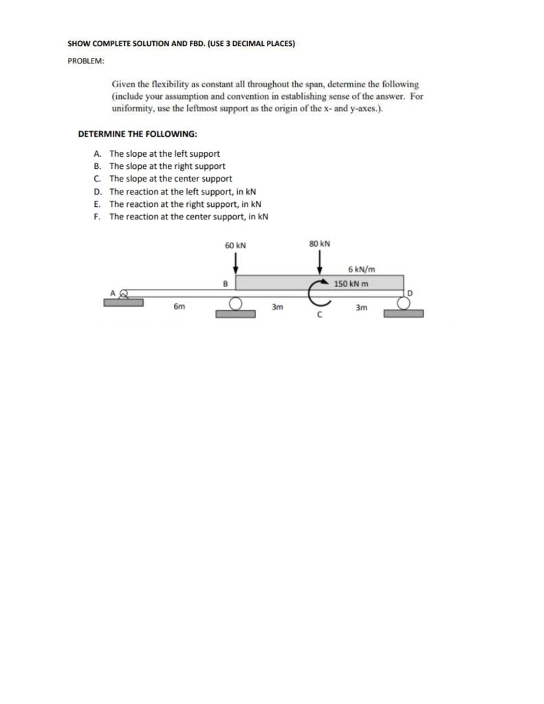 Solved NOTE : PLEASE USE THE MACAULAY'S METHOD (DOUBLE | Chegg.com