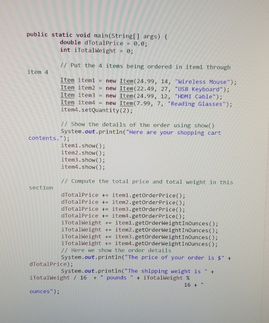 Solved Assignment 6 Classes And Object Inventory Item As