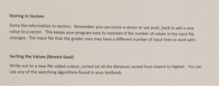 Solved Reading and Writing Files Skills Required Read and | Chegg.com