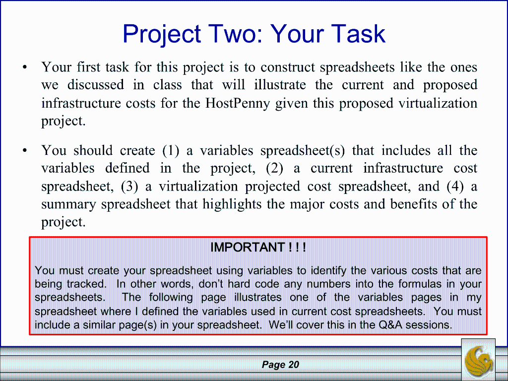 Project Two: Overview • What you are going to do in | Chegg.com