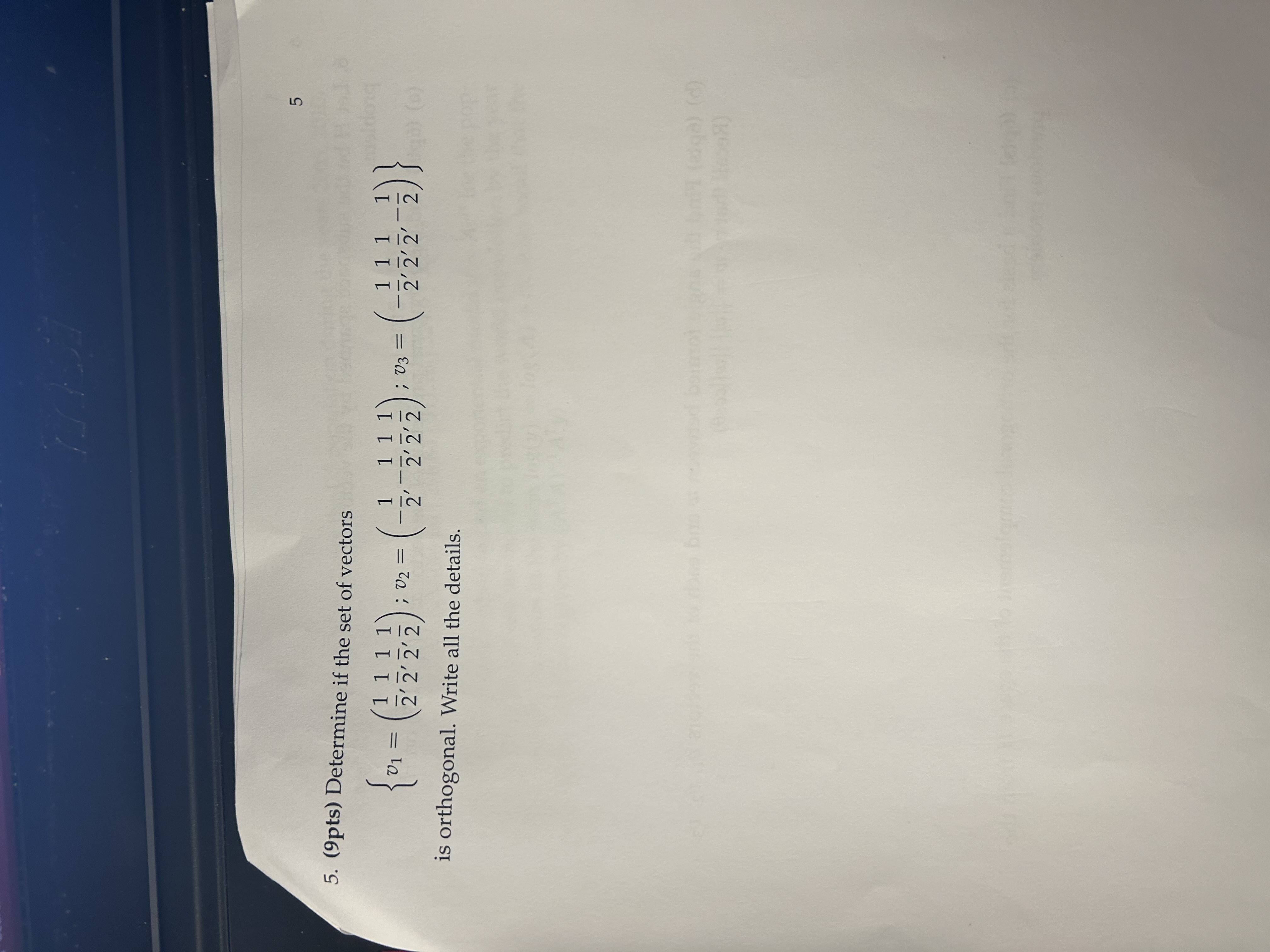 Solved A) Determine if the set of | Chegg.com