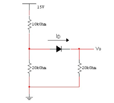Solved If the diode is represented by the simplified model | Chegg.com