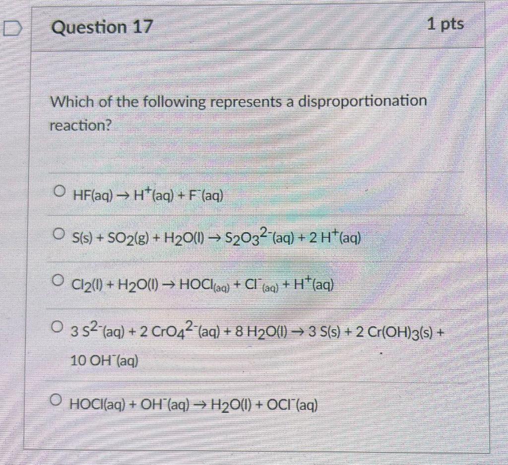 Solved Which of the following represents a | Chegg.com