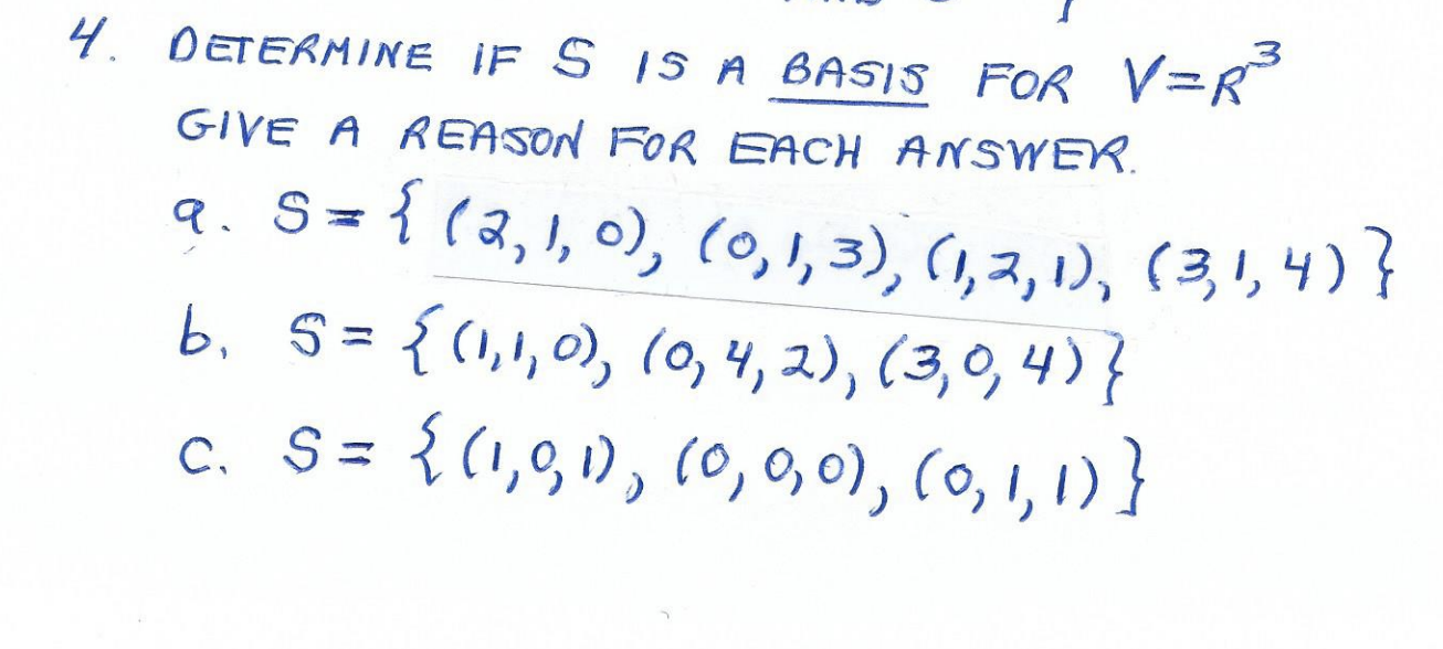 Solved Linear Algebra I need help ASAP with clear | Chegg.com