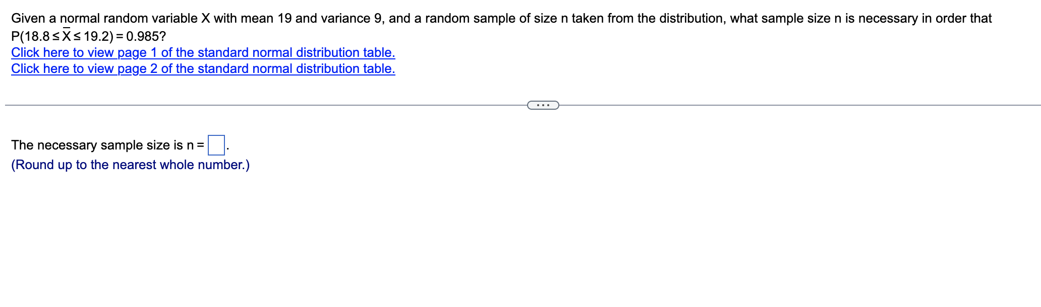 Solved Given a normal random variable X with mean 19 and | Chegg.com