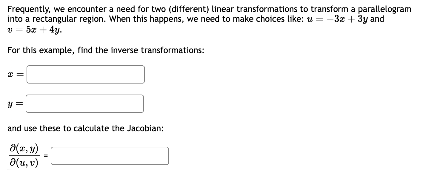 Solved Frequently, we encounter a need for two (different) | Chegg.com