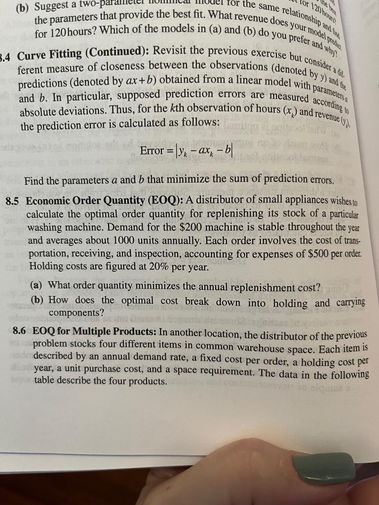Solved Textbook Optimization Modeling with Spreadsheets. 3rd | Chegg.com