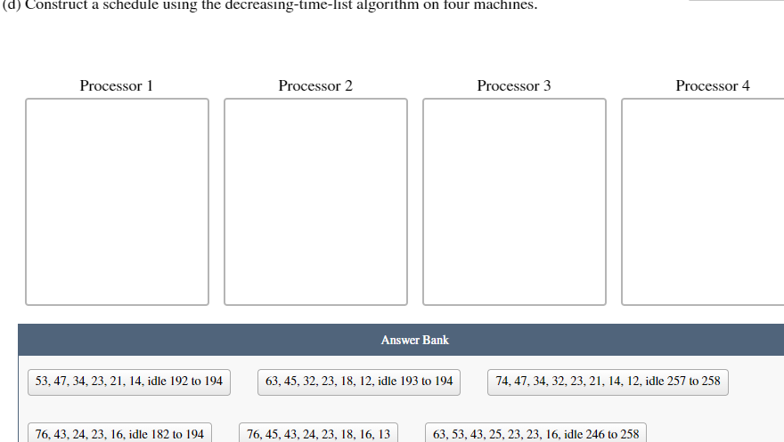 Solved A photocopy shop must schedule independent batches of | Chegg.com