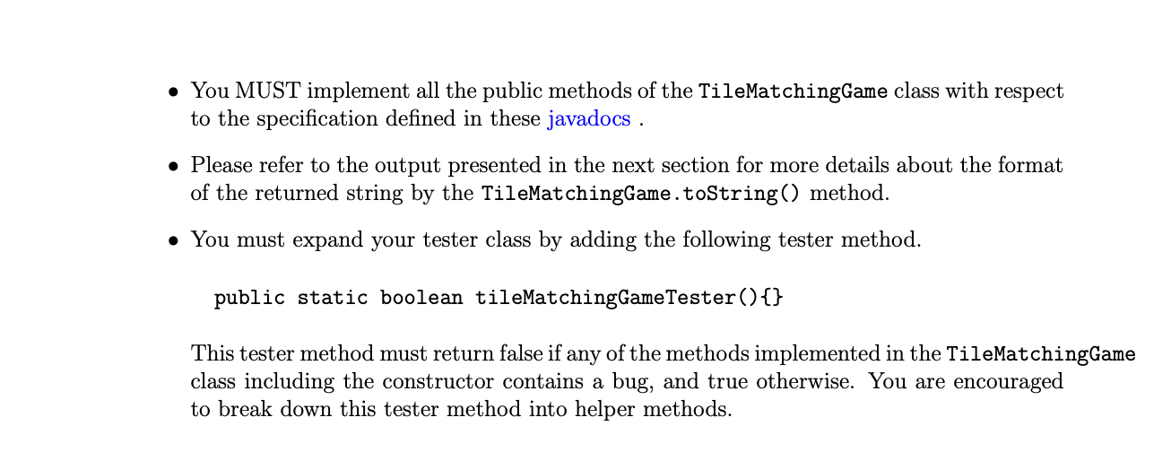 Solved 1 Getting Started Start by creating a new Java | Chegg.com