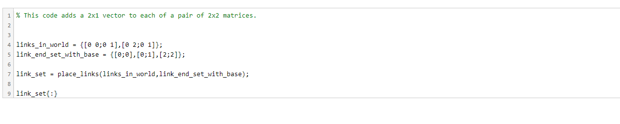 Solved Take in a set of matrices describing the start and | Chegg.com