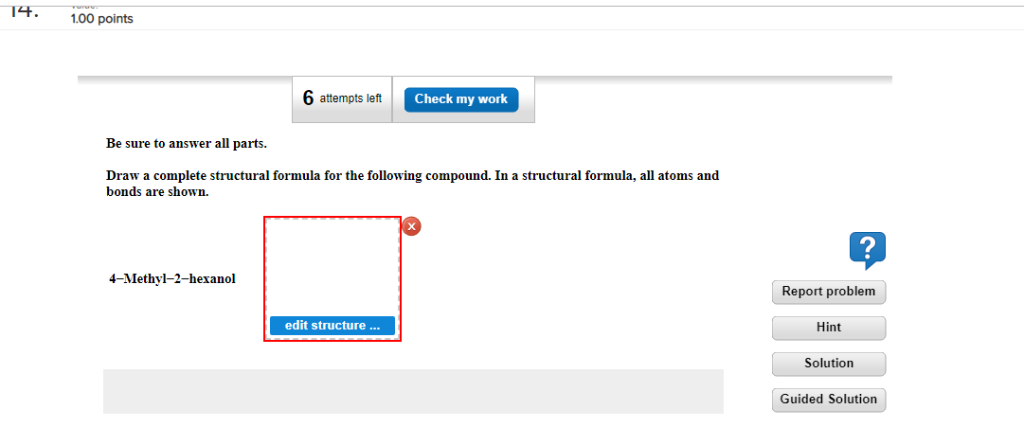Solved 1.00 points 10 attempts left Check my work 2 Be sure | Chegg.com