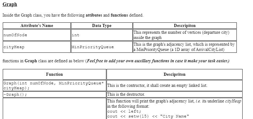 Solved • Assignment7.cpp (This is the driver program. More | Chegg.com