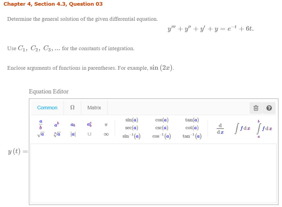 Solved Chapter 4, Section 4.3, Question 03 Determine the | Chegg.com