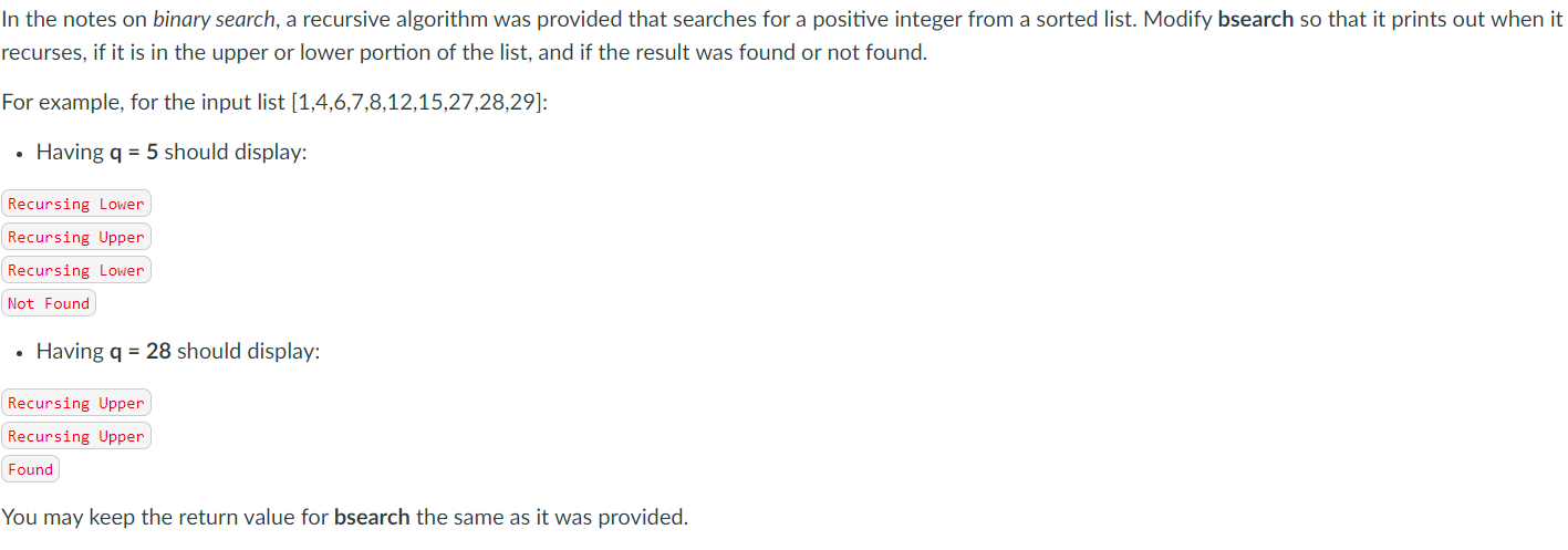 Solved You are NOT allowed to use the following constructs | Chegg.com