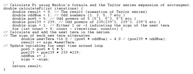 Solved Write a Java program that print 1000 digits of | Chegg.com