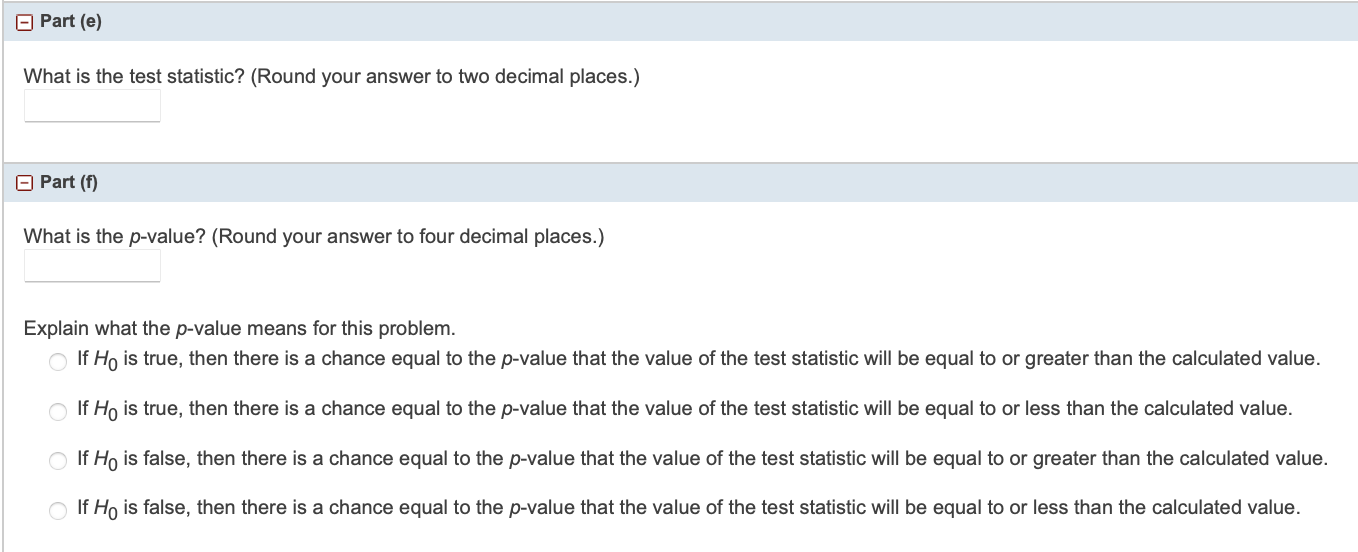 Solved State the null hypothesis. The local results and the | Chegg.com