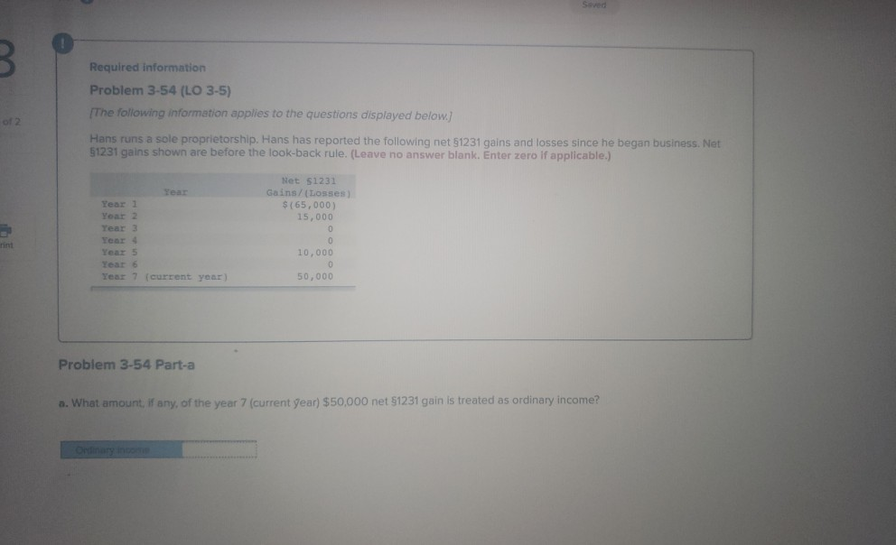 Solved a)What amount, if any, of the year 7 (current year) | Chegg.com