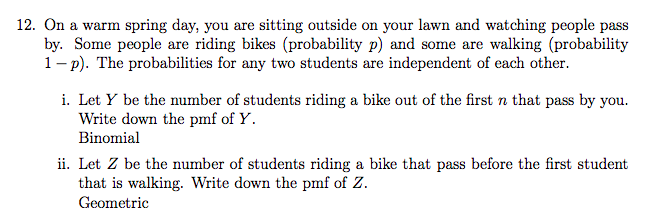 Solved 12. On a warm spring day, you are sitting outside on | Chegg.com