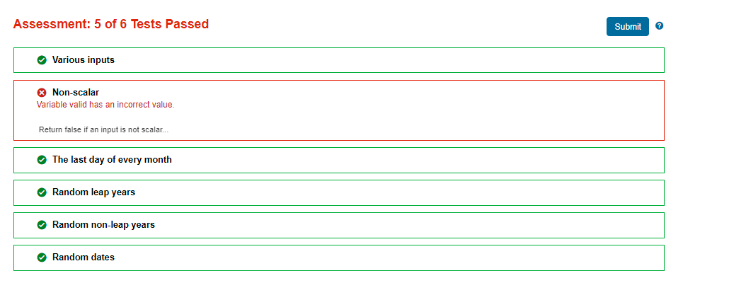 Solved Lesson 5 Wrap-up Write a function called valid_date | Chegg.com