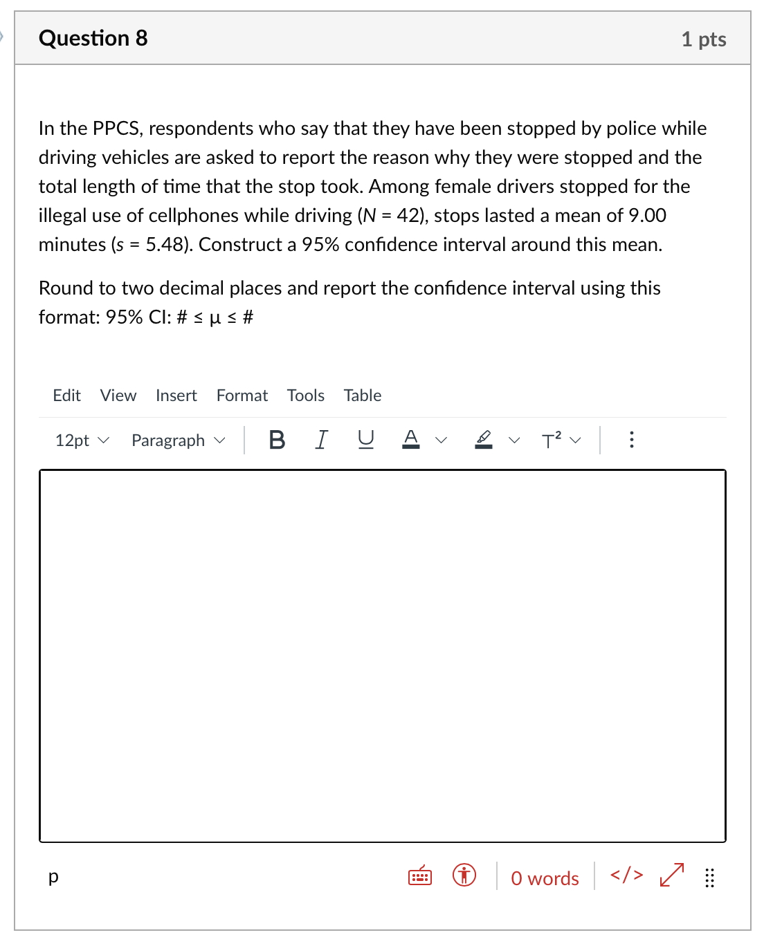 Solved Question 3 ﻿Question 7The sheriff's offices sampled | Chegg.com