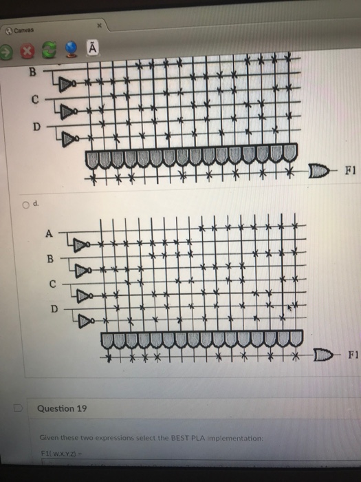 Solved Given the following expression: F1 (A,B,C,D) | Chegg.com