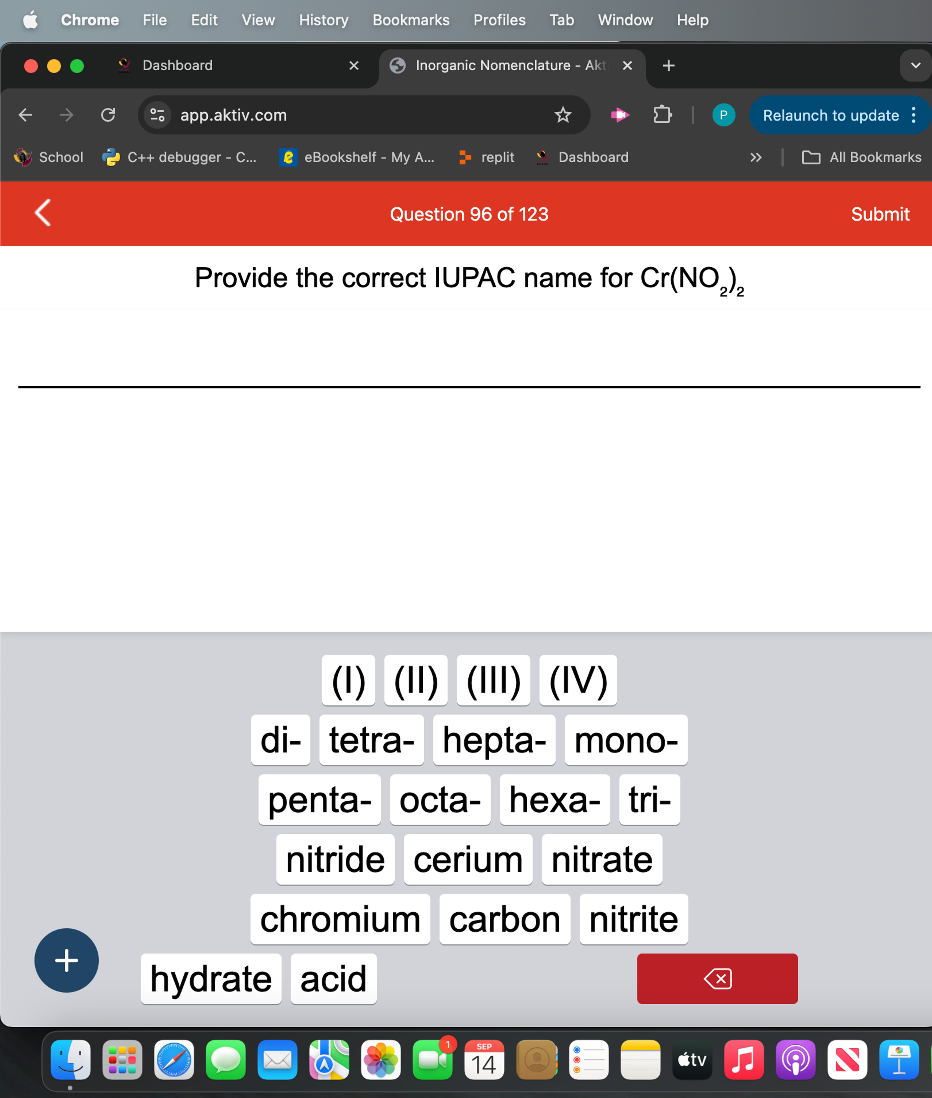 Solved (I) (II) (III) (IV)di-tetra-hepta-mono-penta- ﻿octa- | Chegg.com
