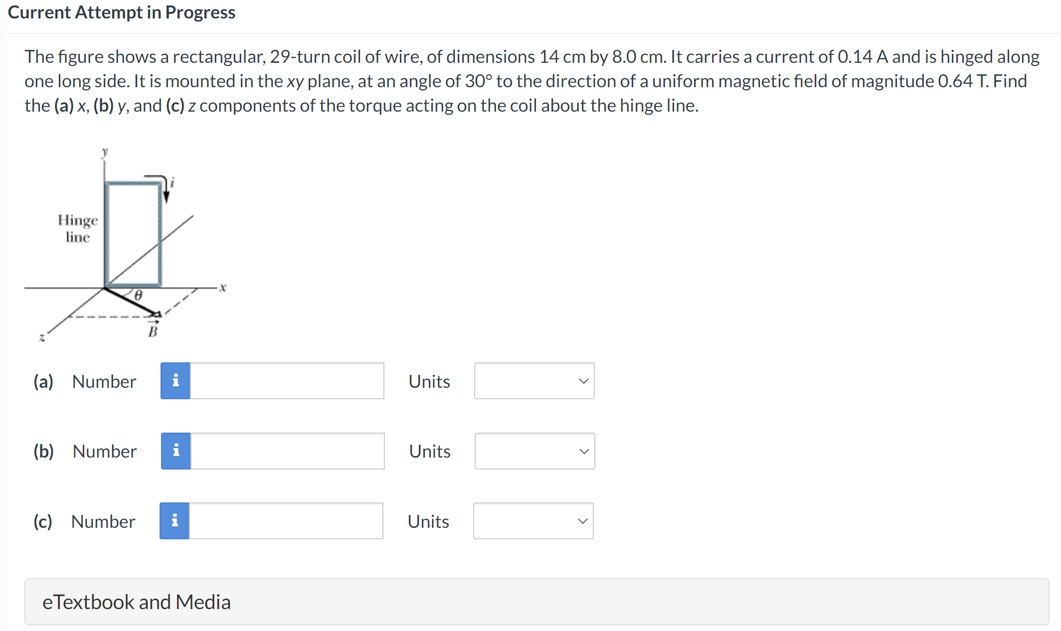 Solved Current Attempt in Progress The figure shows a | Chegg.com