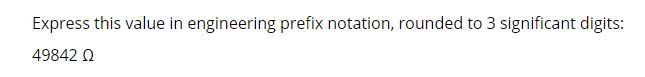 Solved Express this value in engineering prefix notation, | Chegg.com