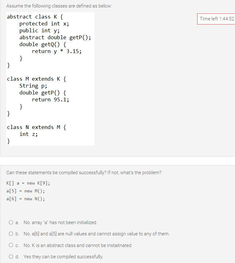 Solved Can these statements be compiled successfully? If | Chegg.com Solved Can these statements be compiled successfully? If | Chegg.com