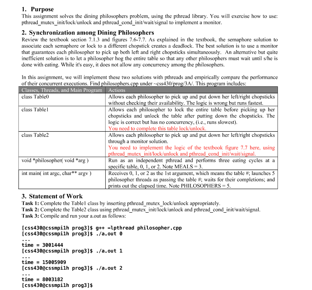 #include // pthread #include | Chegg.com