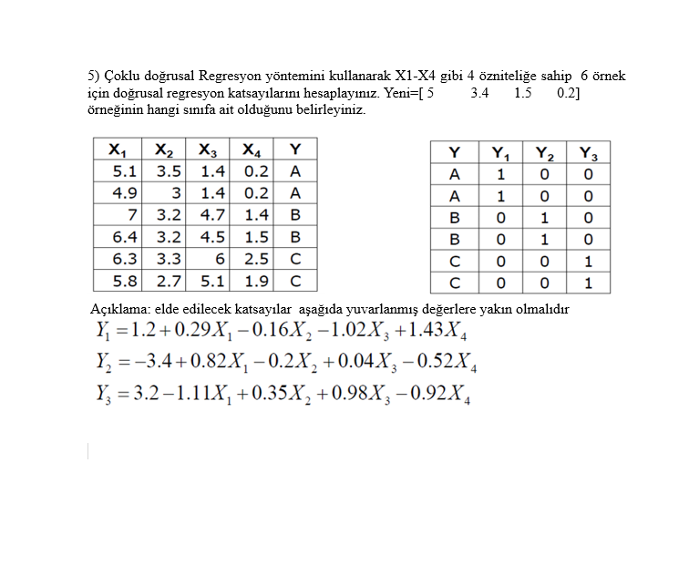 English:Please calculate the linear regression | Chegg.com
