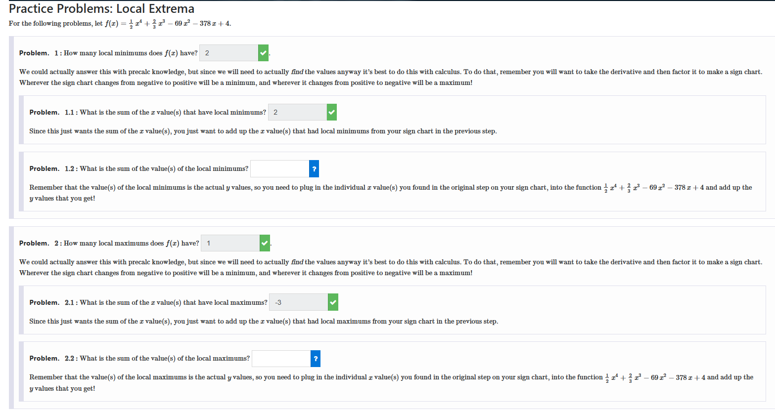 Solved For the following problems, let | Chegg.com