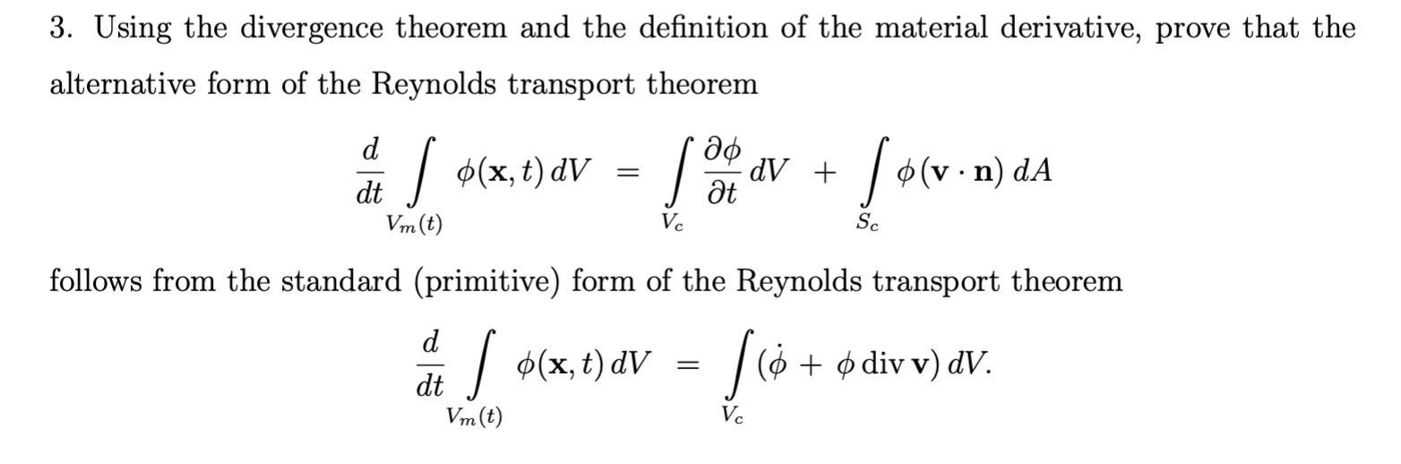 Solved Using the divergence theorem and the definition of | Chegg.com