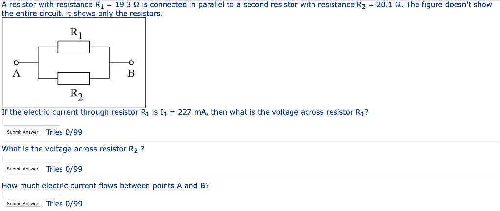 Solved A resistor with resistance R1 = 19.3 2 is connected | Chegg.com