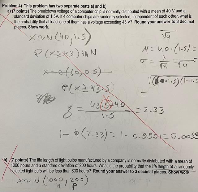 Solved Problem 4) This problem has two separate parts a) and | Chegg.com