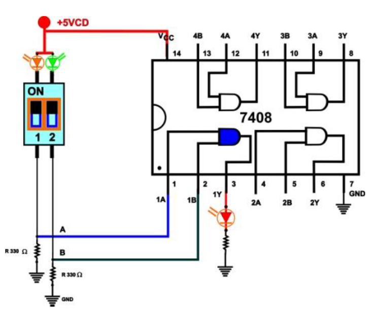 Solved Obtain the circuit shown in the figure, and check the | Chegg.com