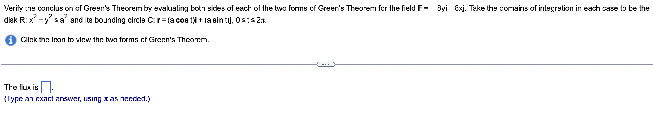 Solved Verify the conclusion of Green's Theorem by | Chegg.com
