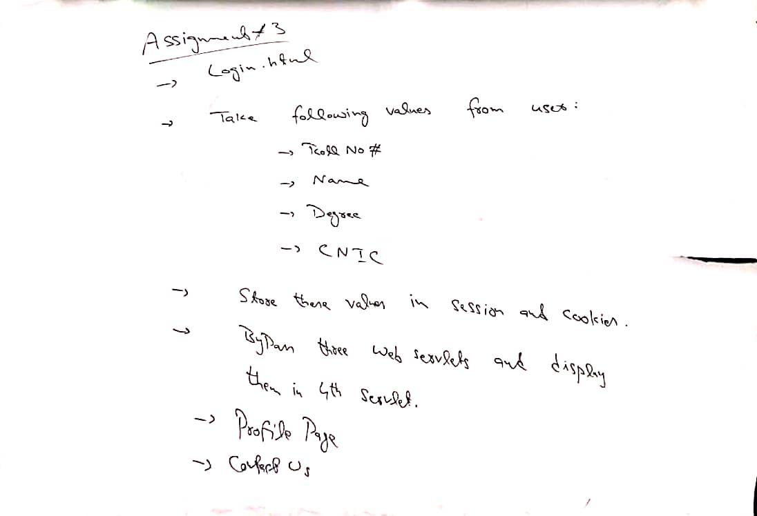 Solved Advance OOP Web Application Assignment: 1) First | Chegg.com