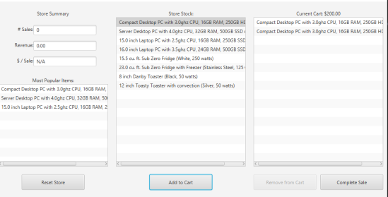 Solved I have a JavaFX assignment. It's an electronic store. | Chegg.com