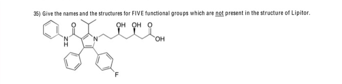 Solved 35) Give the names and the structures for FIVE | Chegg.com