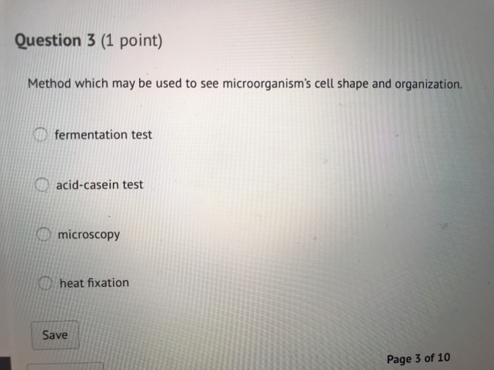 Solved Question 3 (1 point) Method which may be used to see | Chegg.com