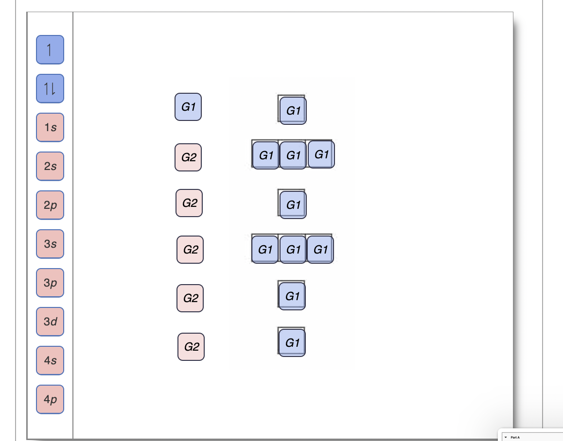 Solved Use the orbital-filling diagram to show the electron | Chegg.com