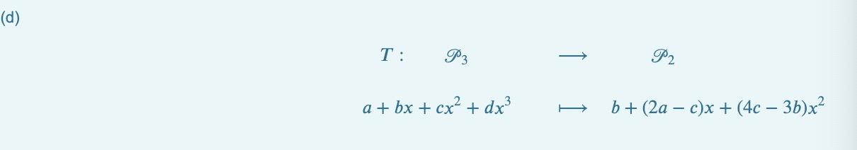 Solved (20 points) Determine whether the following maps are | Chegg.com