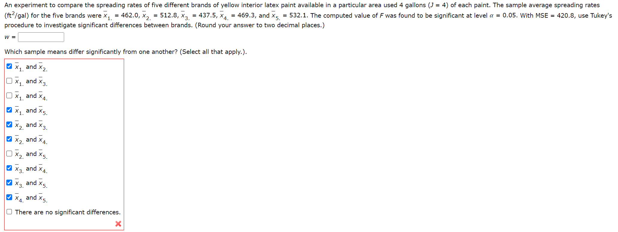 Solved procedure to investigate significant differences | Chegg.com