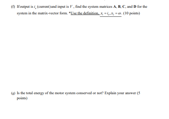 Solved Problem 2 Consider the DC motor system shown below: | Chegg.com