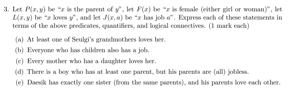 Solved 3. Let P(x,y) be Solved 3. Let P(x,y) be